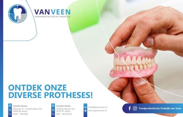 Ontdek Onze Diverse Protheses! - Tandprothetische Praktijk Van Veen