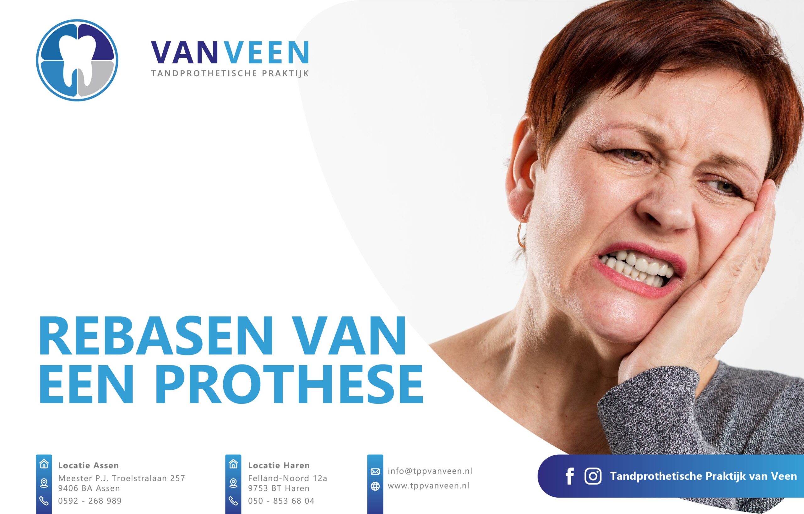 Rebasing van een prothese | TTP Van Veen